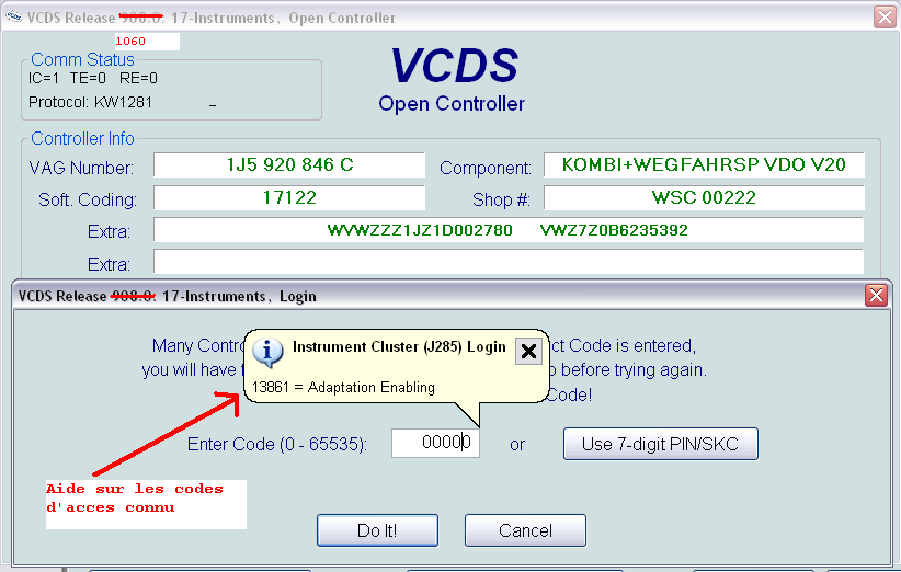 Golf 4 (2000) Login-Code auslesen - Elektronik & Codierungen - meinGOLF.de