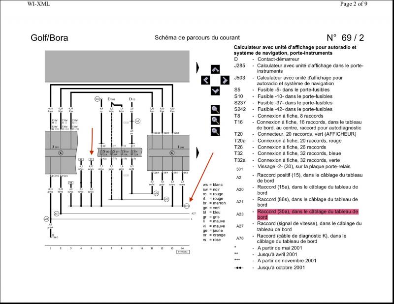 [51+] Schema Cablage Autoradio Golf 4 [vw Golf Iv] Tdi 150 De T3sman ...