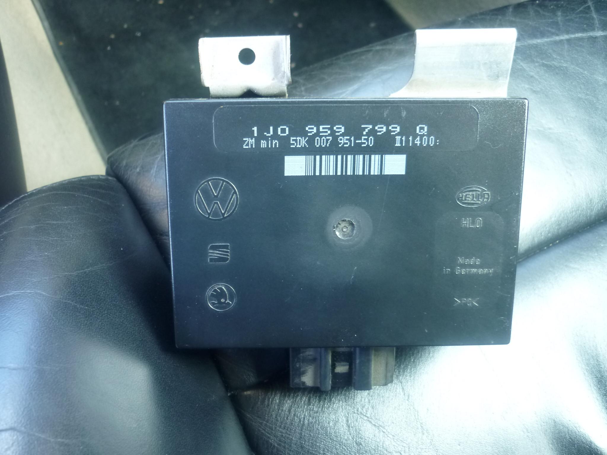 demande de renseignement module confort 1j0959799 Q : Problèmes ...