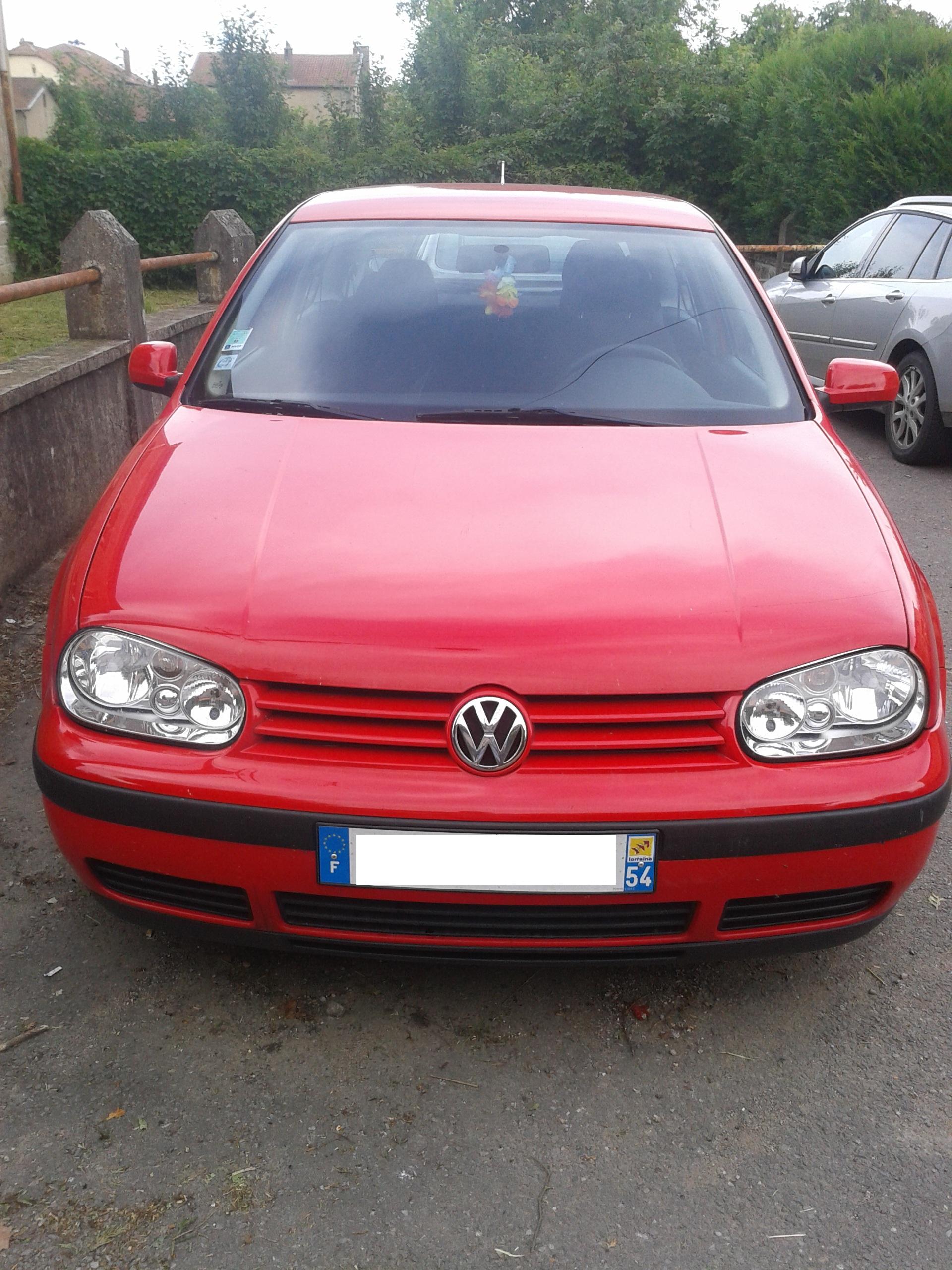 Golf 4 Rouge de Choudar : Garage des Golf IV 1.4 16v - Forum Volkswagen ...