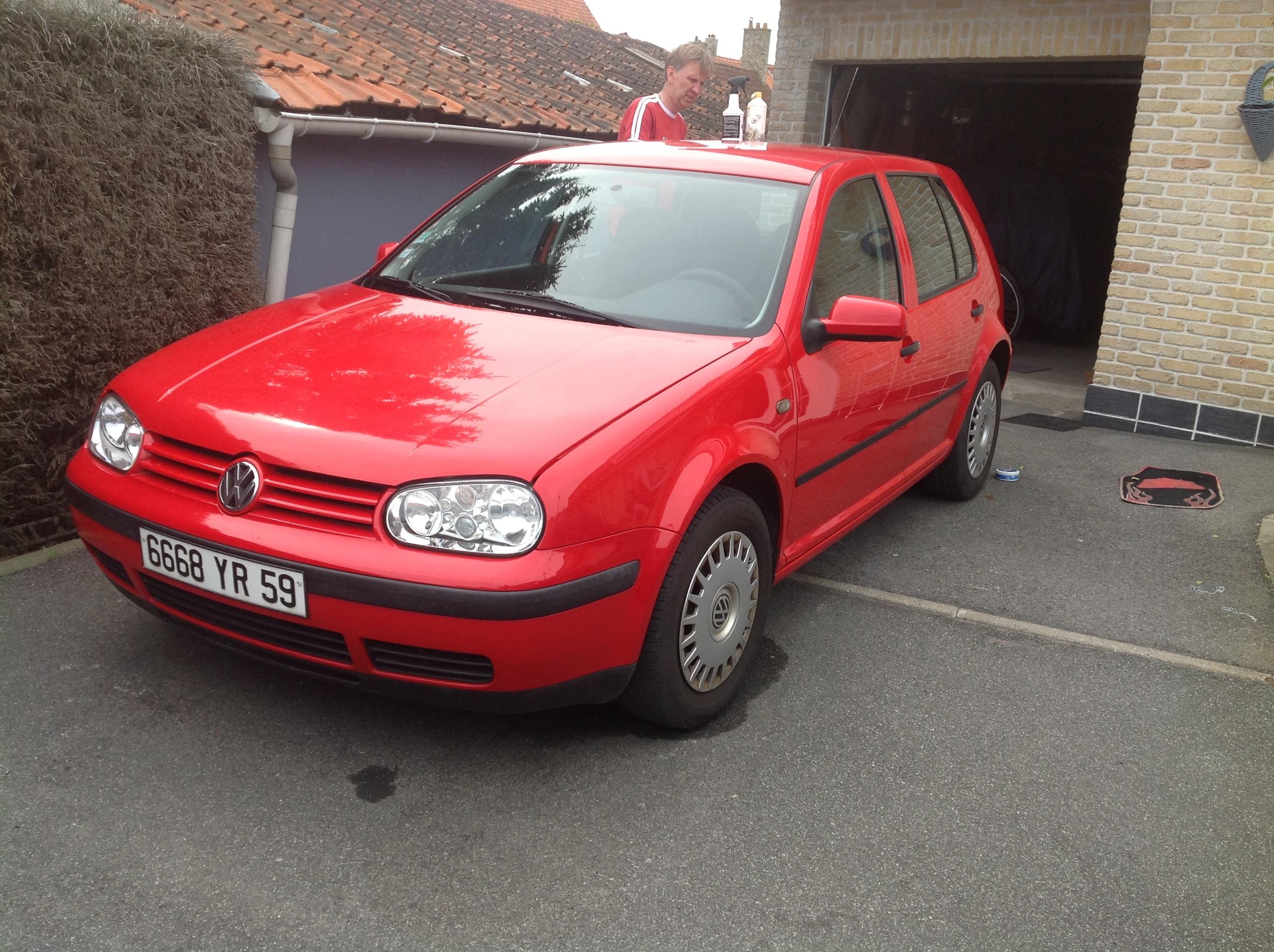 [VW Golf IV] 1.4L 16V Rouge Jantes 3SDM de thom59122 : Garage des Golf ...