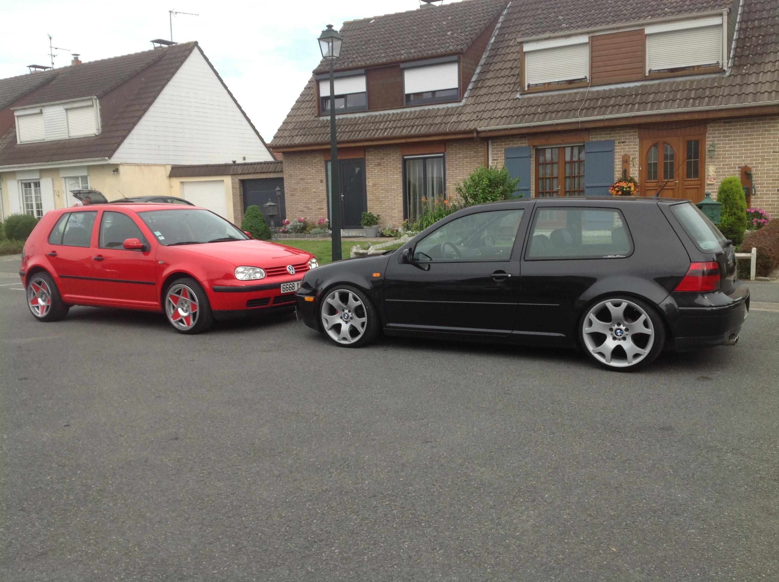[VW Golf IV] 1.4L 16V Rouge Jantes 3SDM de thom59122 : Garage des Golf ...