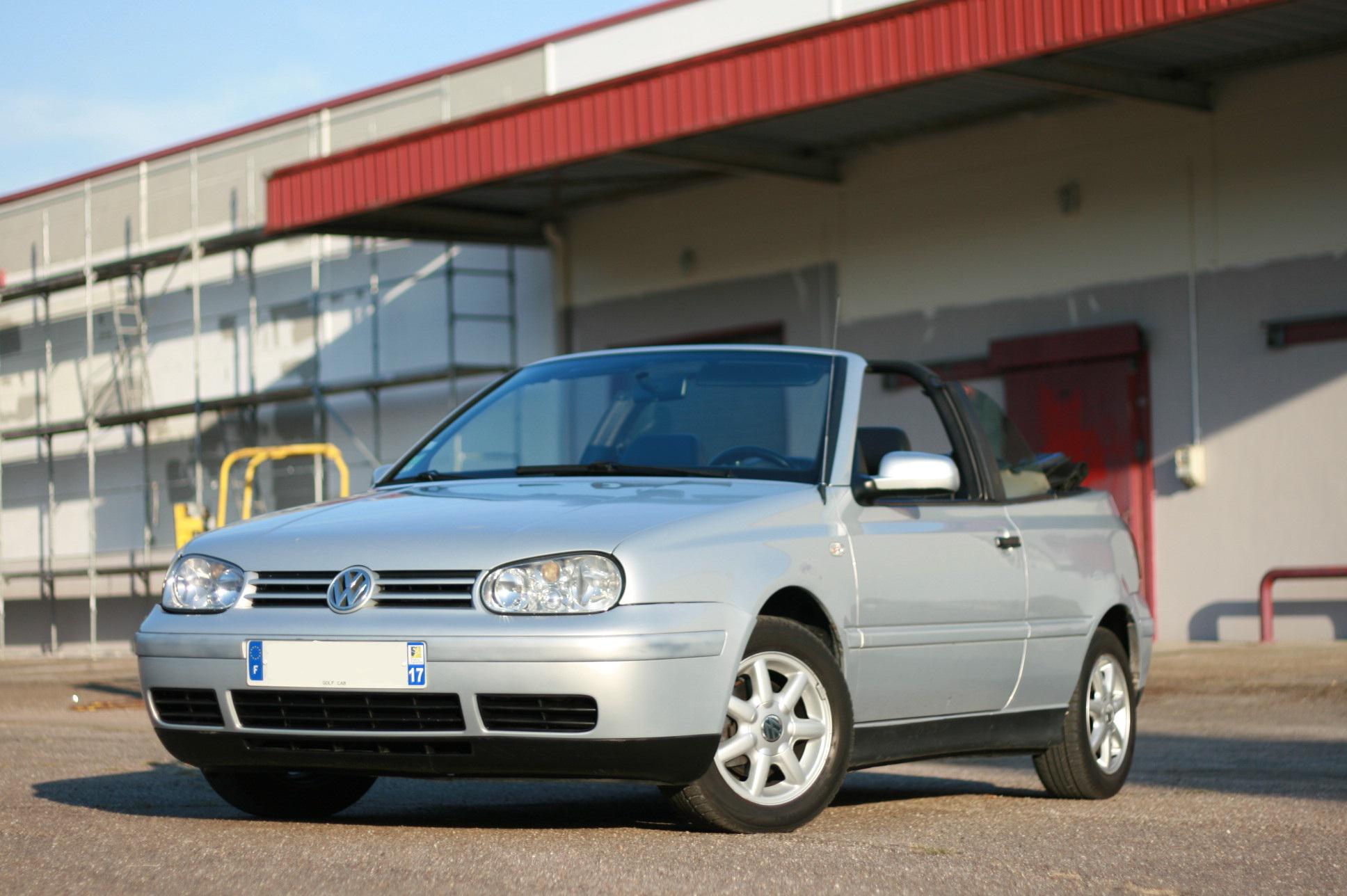 [VW Golf IV Cabriolet] 1.6 Carat - 1999 : Garage des Golf IV 1.6 - 1.6 ...