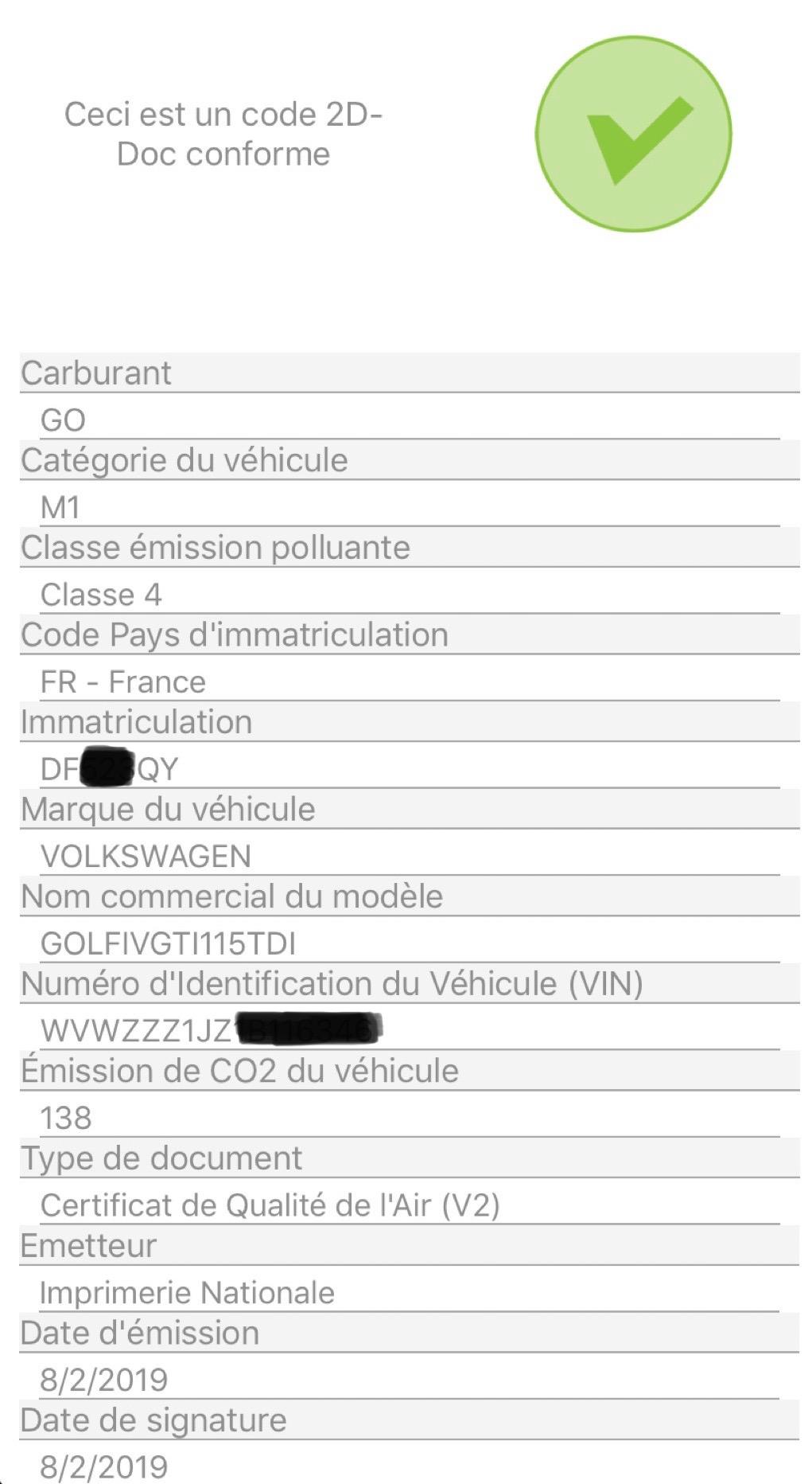 2D-Doc Reader (lecteur de QR Code) : Problèmes Administratifs - Forum ...
