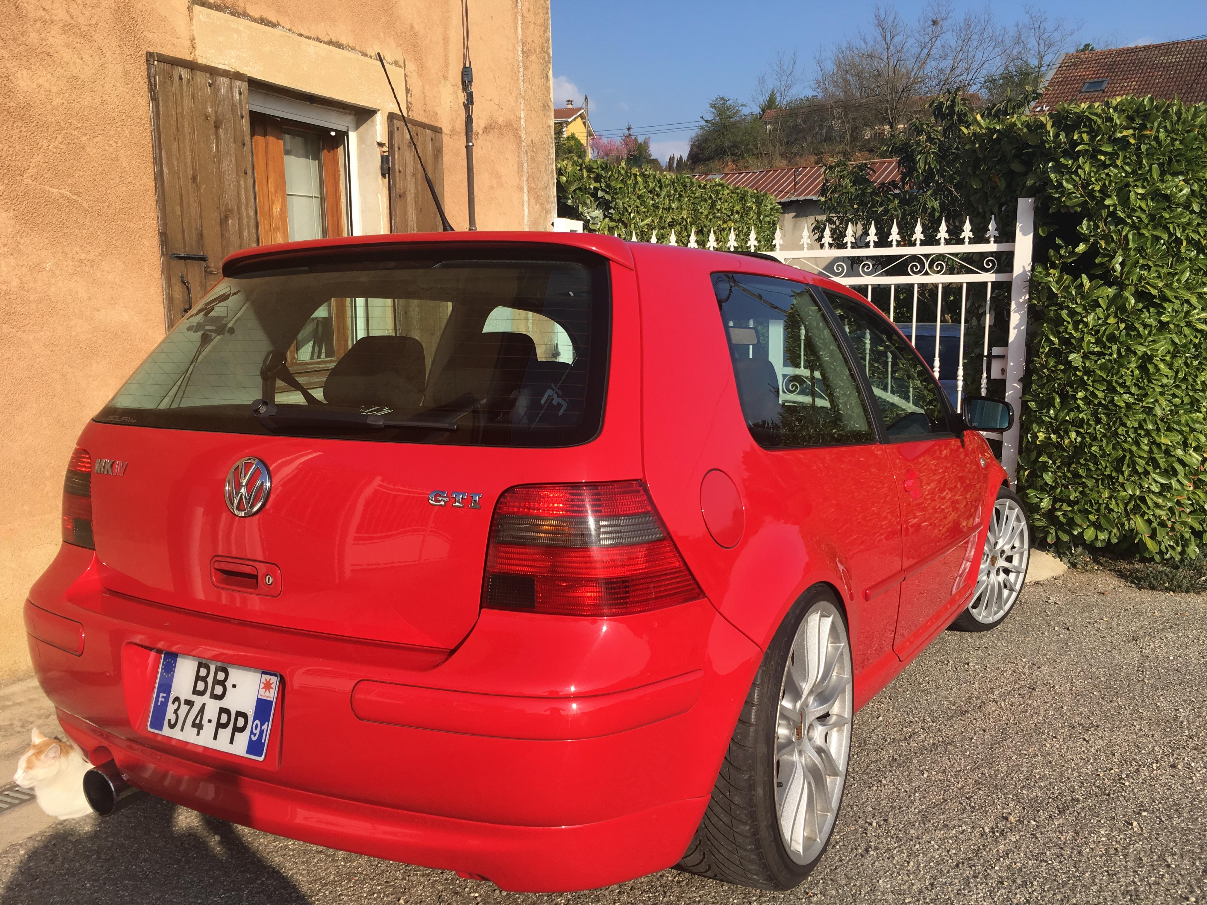 VW Golf IV GTI TDI rouge Tornado : Garage des Golf IV TDI 115 - Forum ...