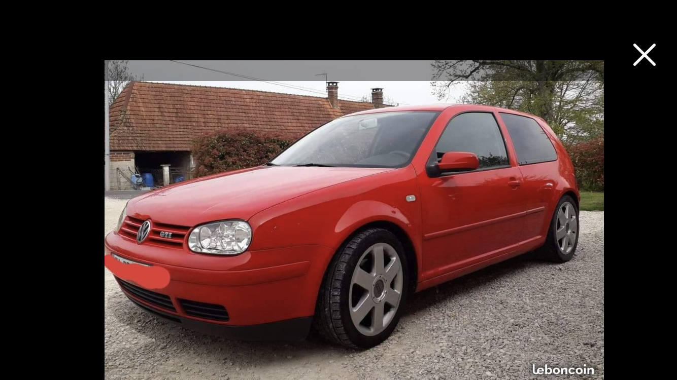 [VW Golf IV] Mk4 GTI 150cv >Rouge