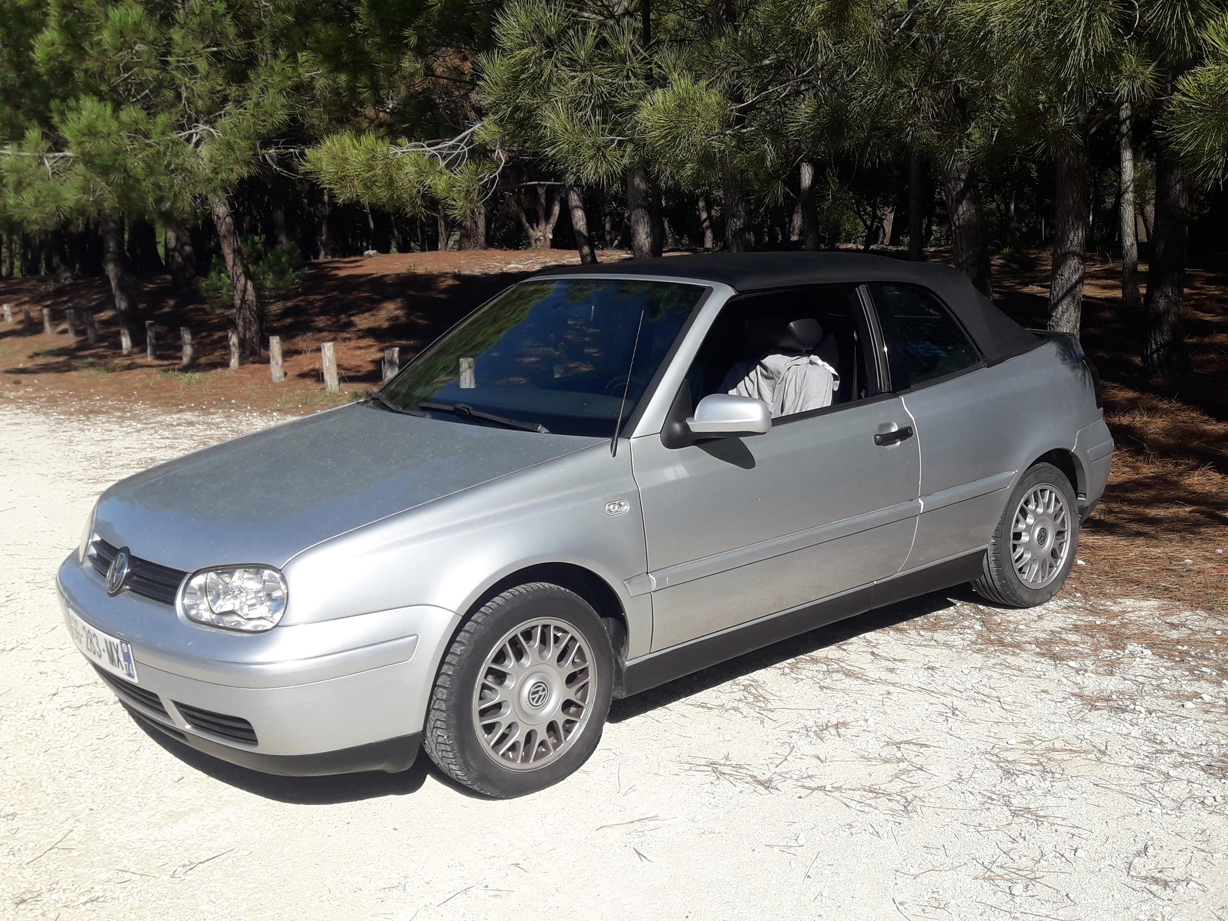 VW Golf IV Cabriolet 2.0 Carat-2000/ Balade automnale : Garage des Golf ...