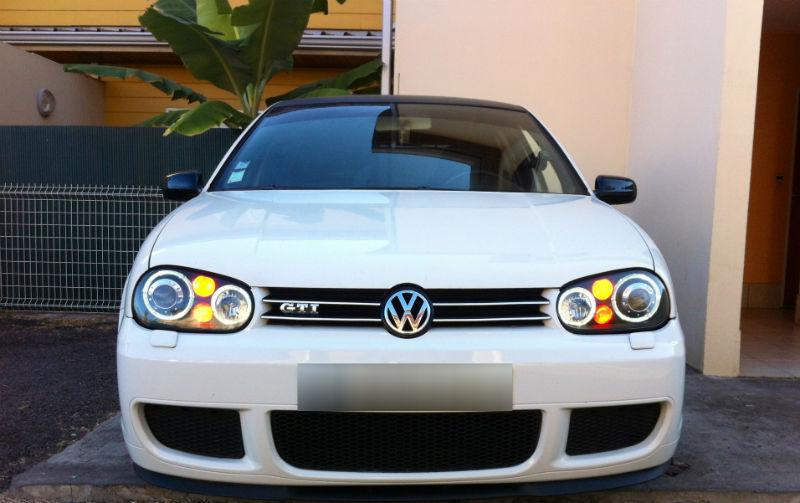 Golf MK4 SDI SPORT + // [Full White with black top] | VW Vortex ...