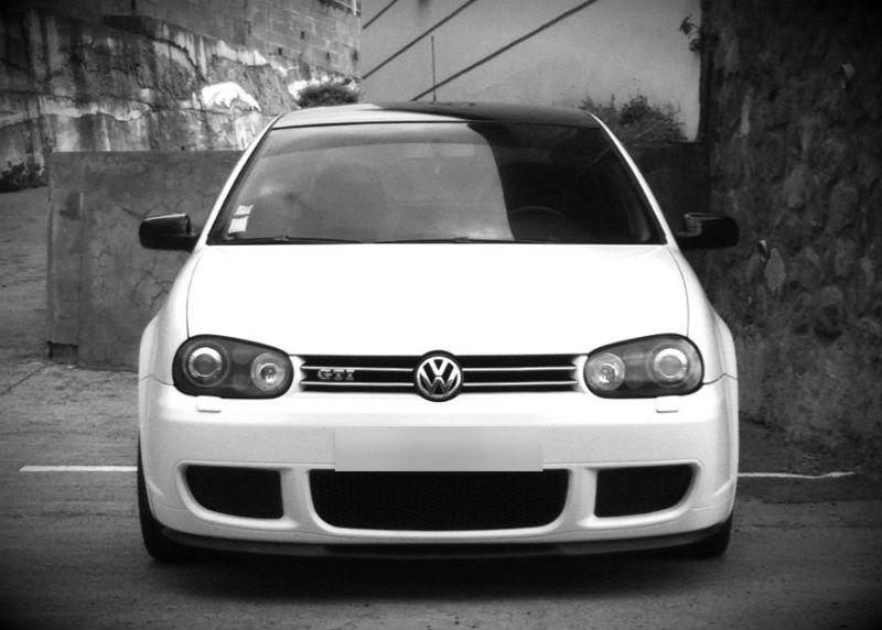Golf MK4 SDI SPORT + // [Full White with black top] | VW Vortex ...